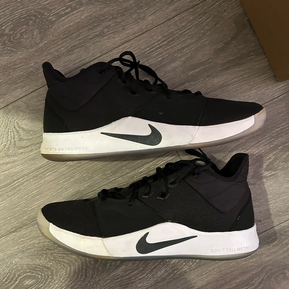 Nike | Shoes | Pg3 Black And White Shoes | Poshmark